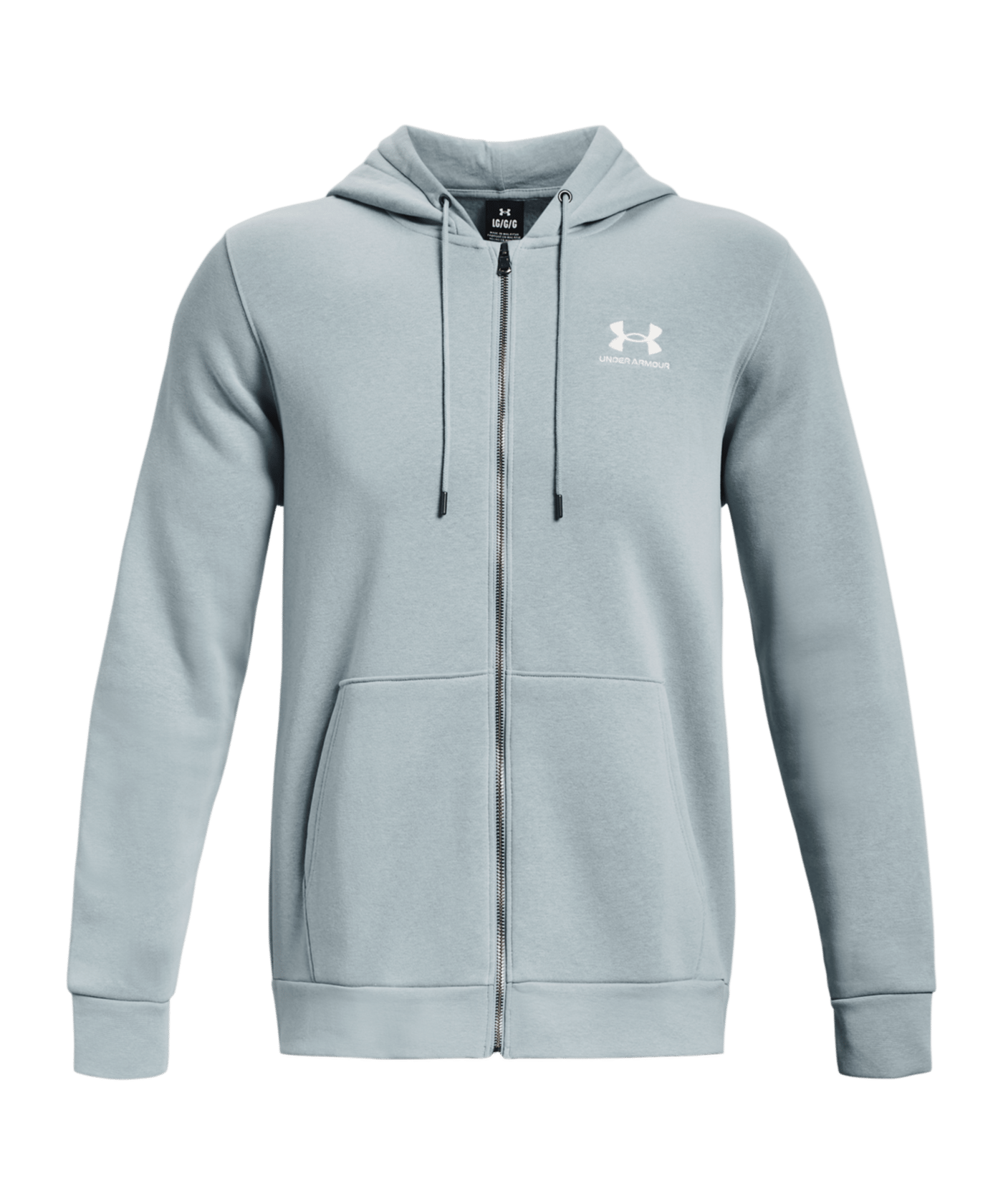 Under Armour Ess Fleece Kapuzenjacke Blau F465 | 2XL | 10253710.564