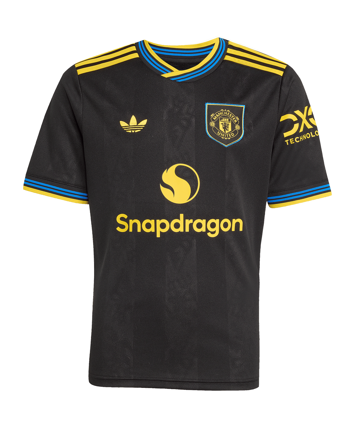 adidas Manchester United Trikot 3rd 2025/2026 Kids Schwarz | 128 ...